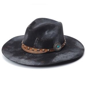 Stampede | Accessories | Stampede Distressed Black Rancher Hat | Poshmark